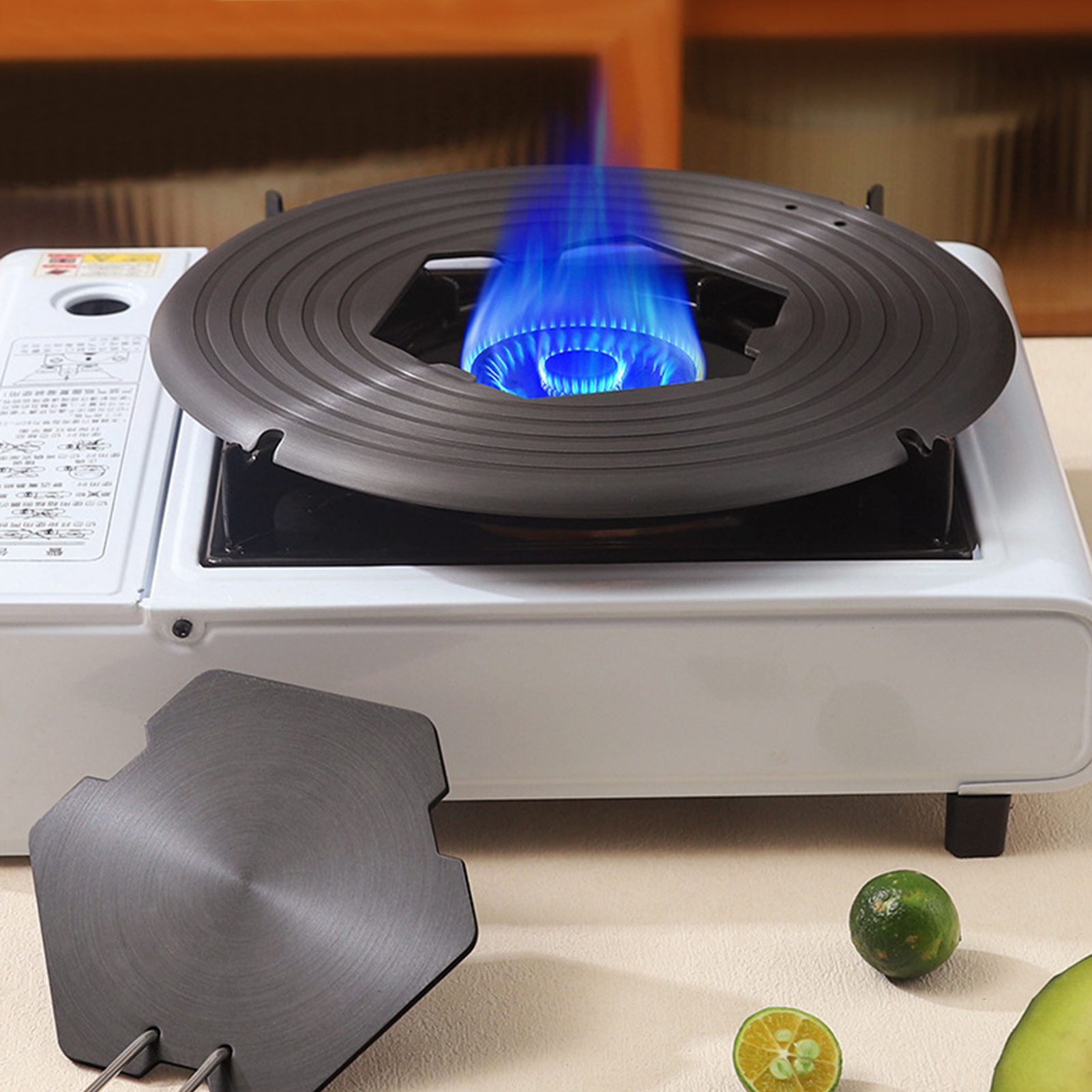 Callipe Gas Stove Heat Diffuser with Removable Handles Anti-Scald ...