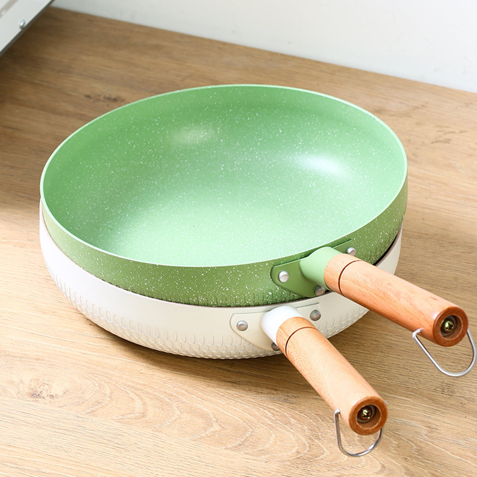 Callipe Nonstick Frying Pan Snowflake Pattern Saute Skillet with ...