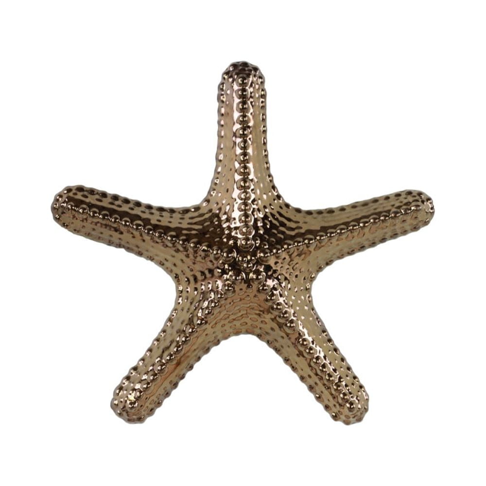 Callous Sea Star Figurine - Large - Bronze - Benzara - Walmart.com