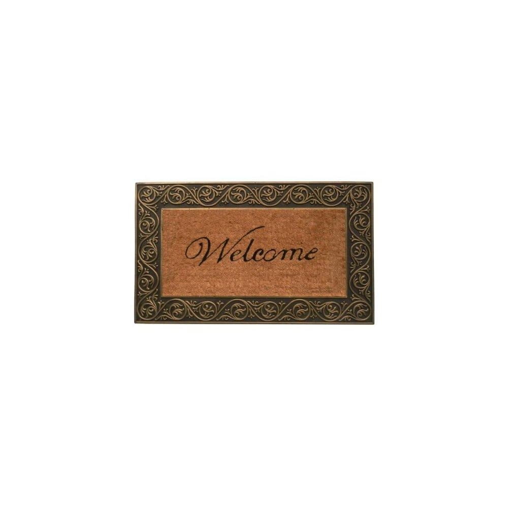 Calloway Mills 10001WELC Prestige Gold Welcome Outdoor Doormat 18" x 30 ...