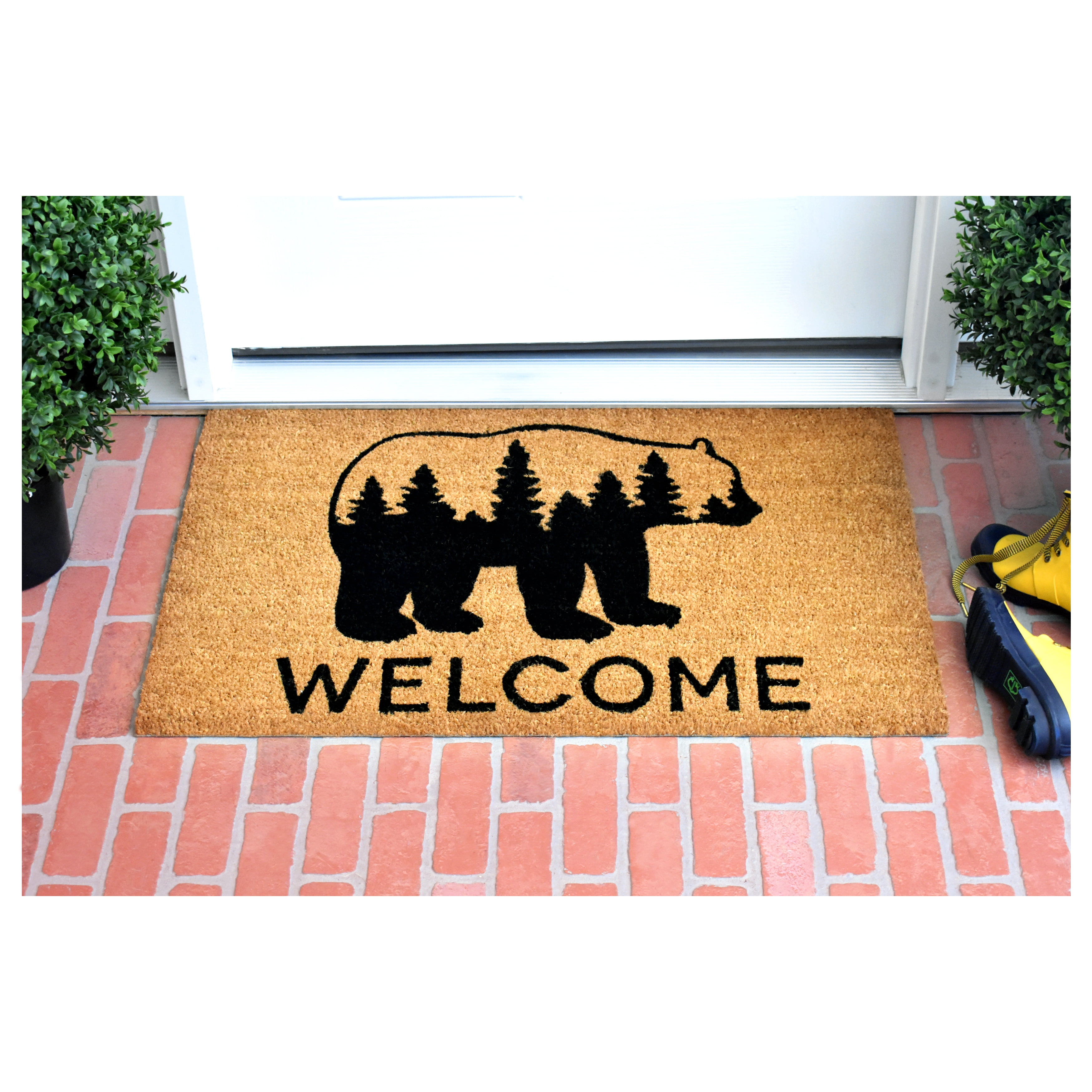 Calloway Mills Bear Country Outdoor Doormat 24" x 36" - Walmart.com