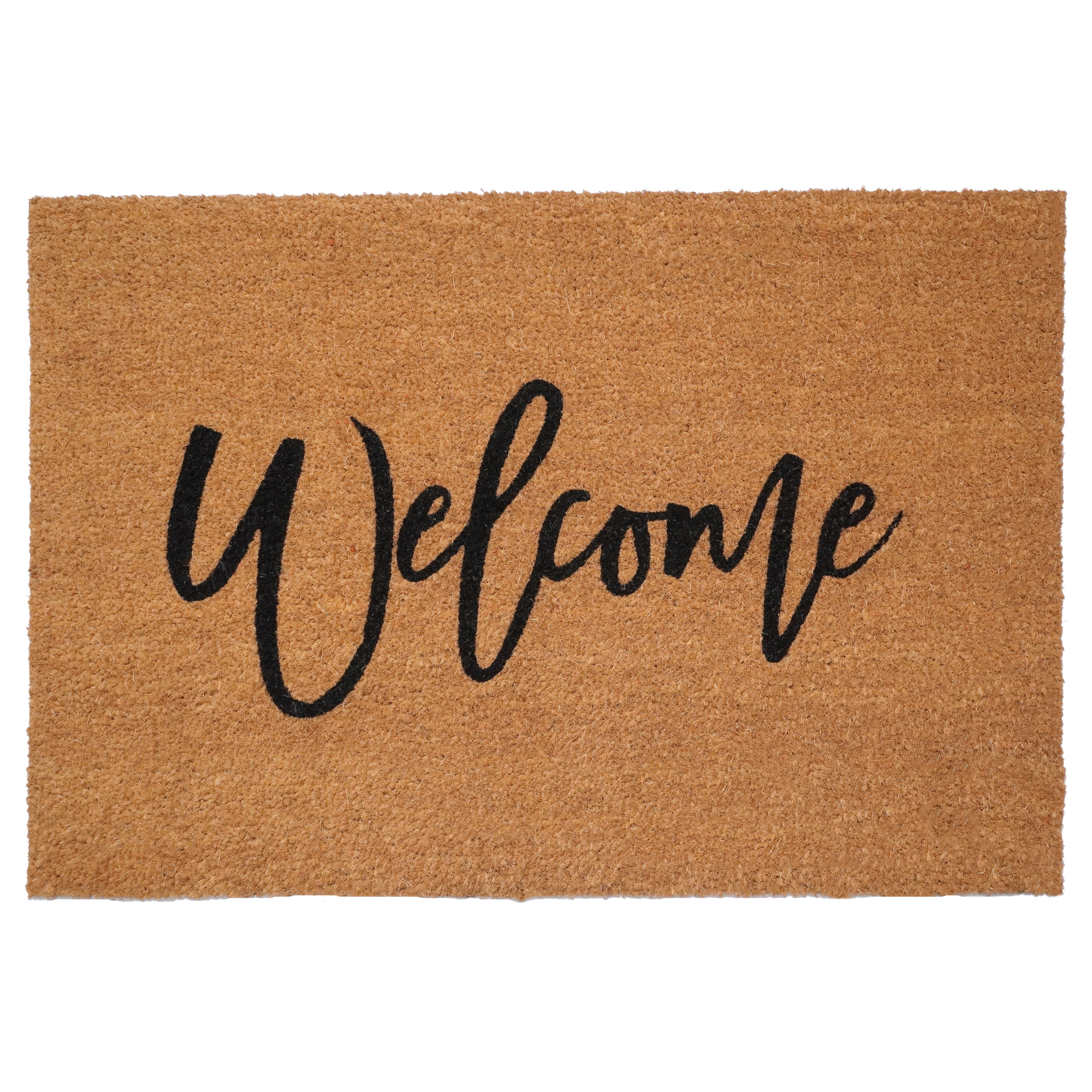 Calloway Mills Cursive Welcome Doormat, 36" x 72" - Walmart.com
