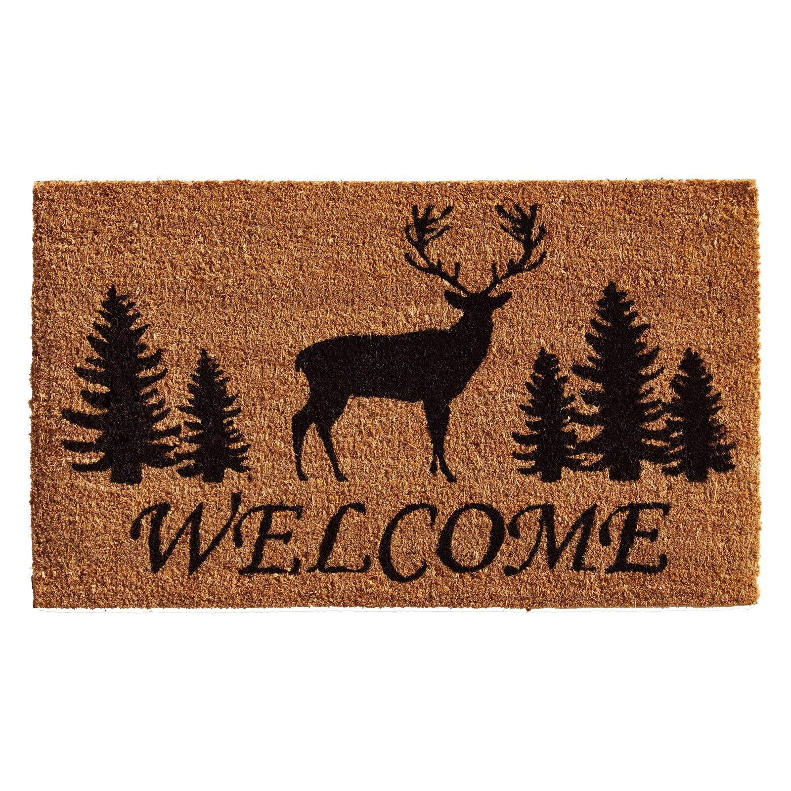 Calloway Mills Elk Forest Welcome Outdoor Doormat 2' x 3' - Walmart.com