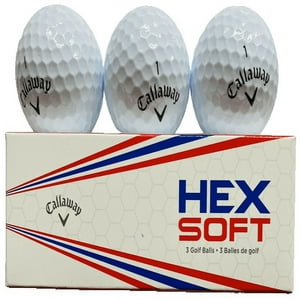 Callaway HEX Soft Golf Balls (3 Balls)