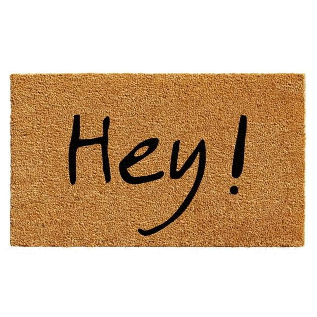 Calloway Mills Hey Natural/Black Outdoor Doormat 17" x 29" - Walmart.com