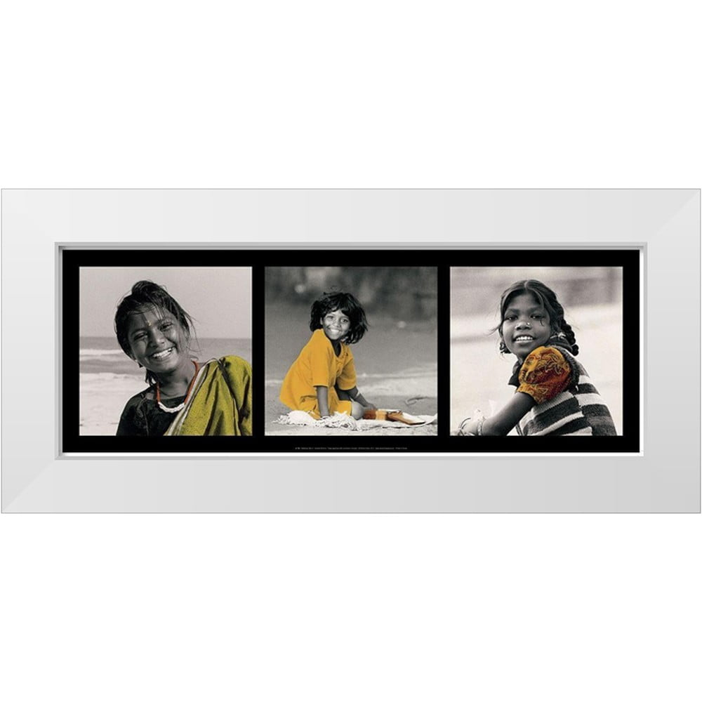 Callu, Frederique 18x9 White Modern Wood Framed Museum Art Print Titled ...