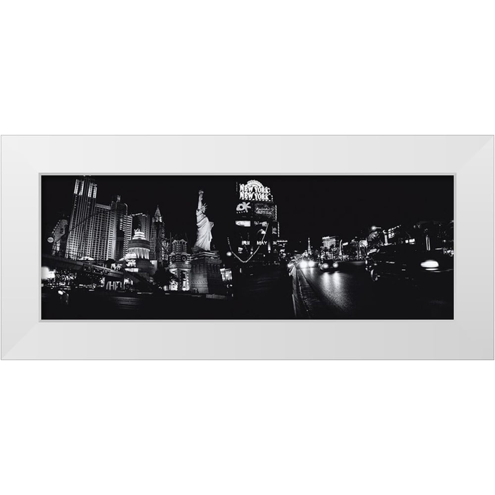 Callu, Frederique 18x9 White Modern Wood Framed Museum Art Print Titled ...