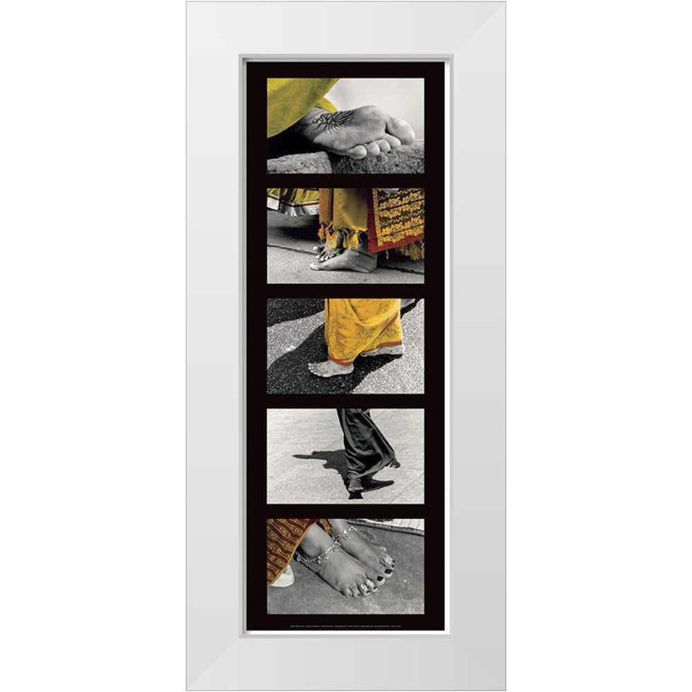 Callu, Frederique 8x14 White Modern Wood Framed Museum Art Print Titled ...