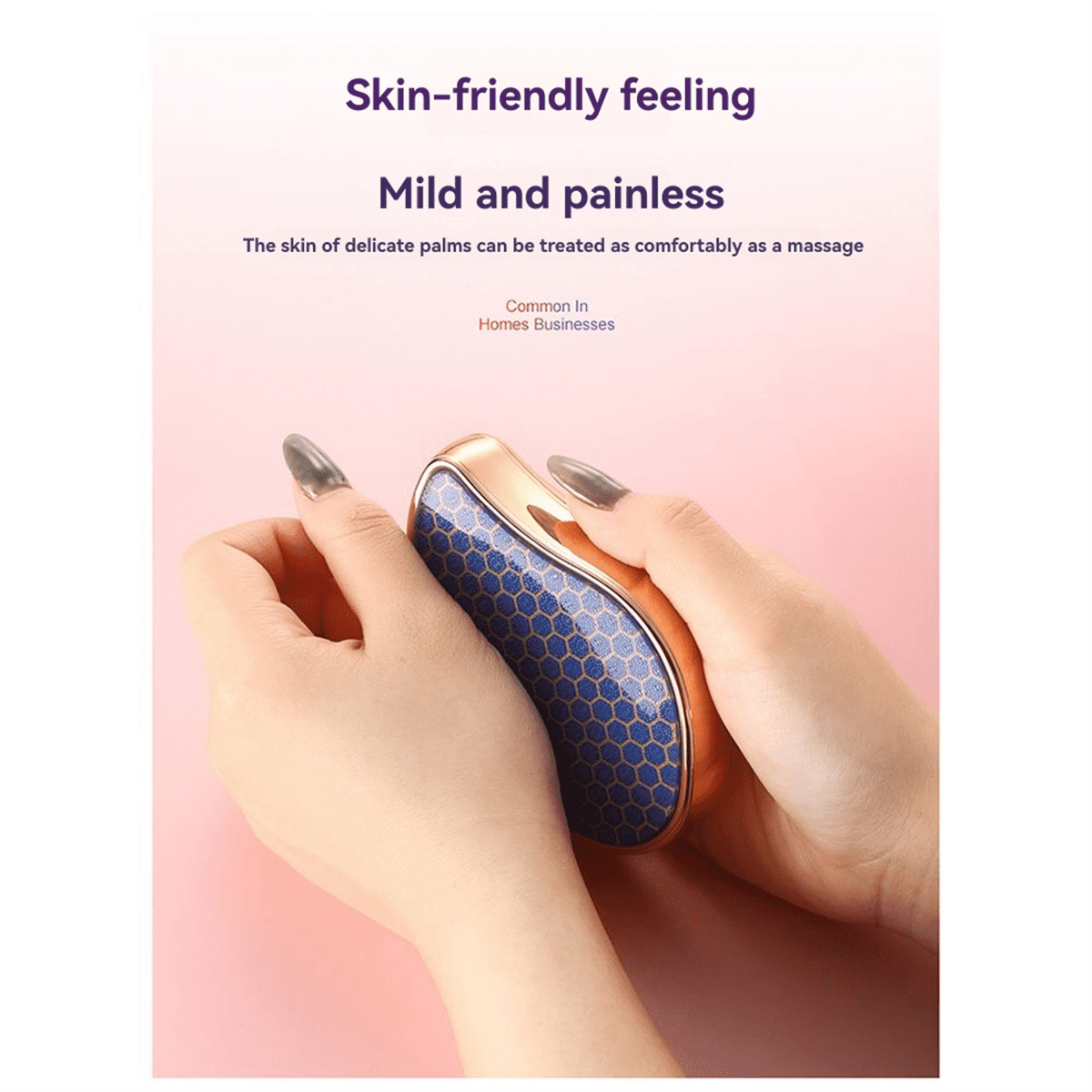 Callus Foot File Skin Scraper Heel Repair Foot Grinding Stone Nano ...