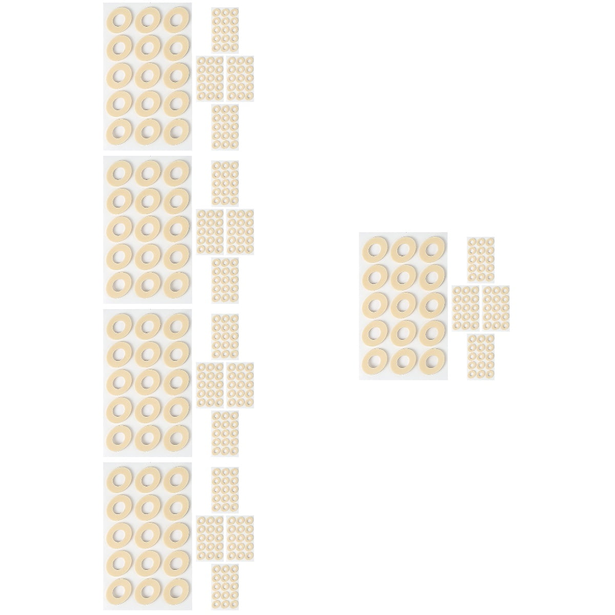 Callus Pads,25 Sheets of Callus Pads Round Hollow Corn Pads Callus ...