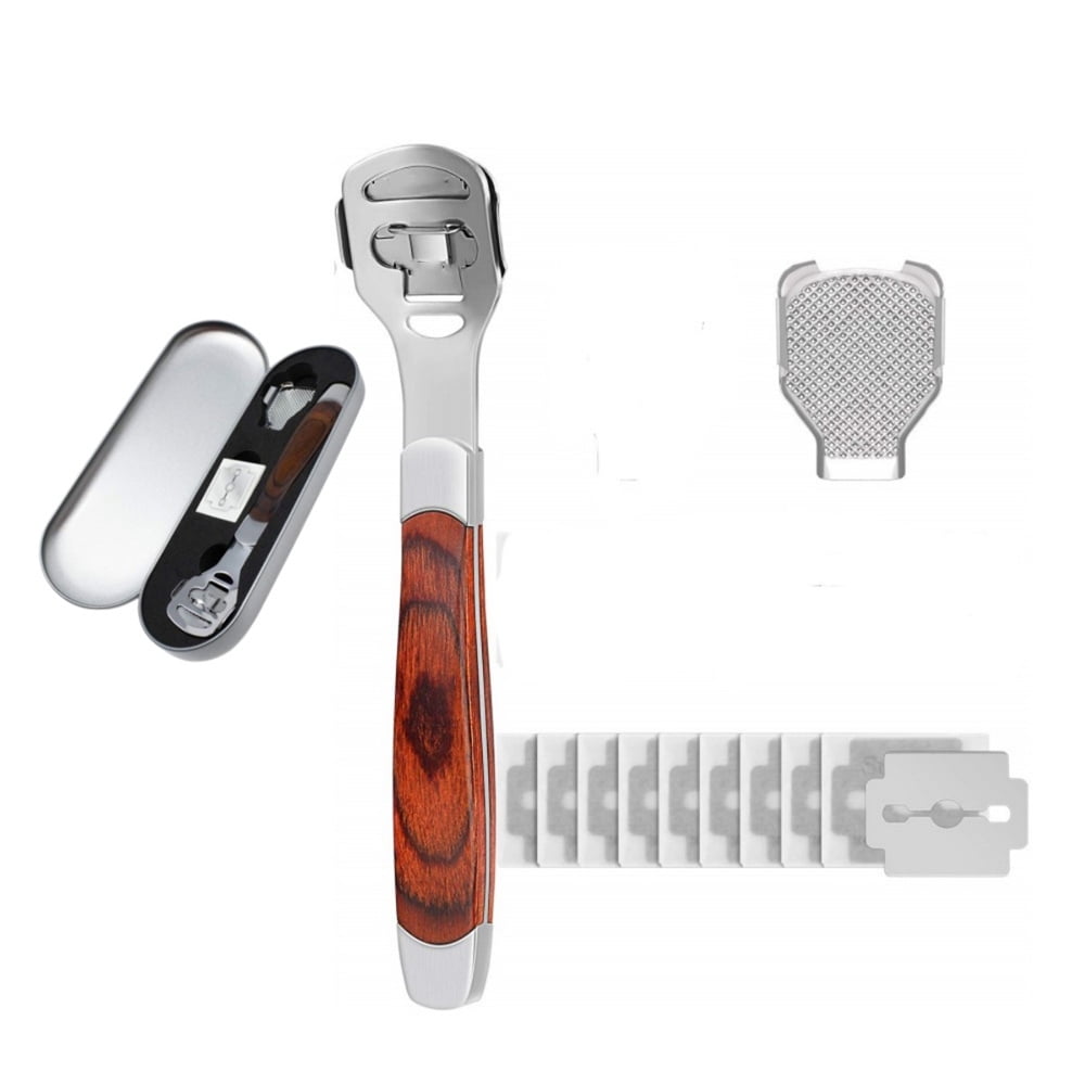 Callus Shaver Set,Artrylin Stainless Steel Foot File for Feet Care and ...