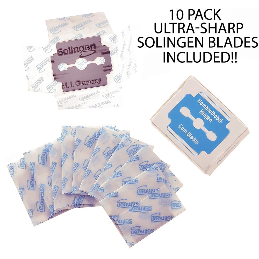 Callus Shaver Spare Blades (10 Pack) - Walmart.com