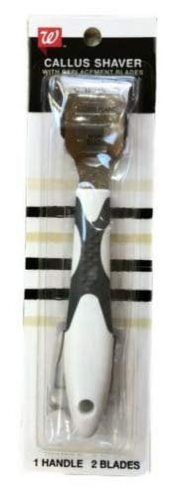 Callus Shaver With Replacement Blades 1 Handle 2 Blades - Walmart.com