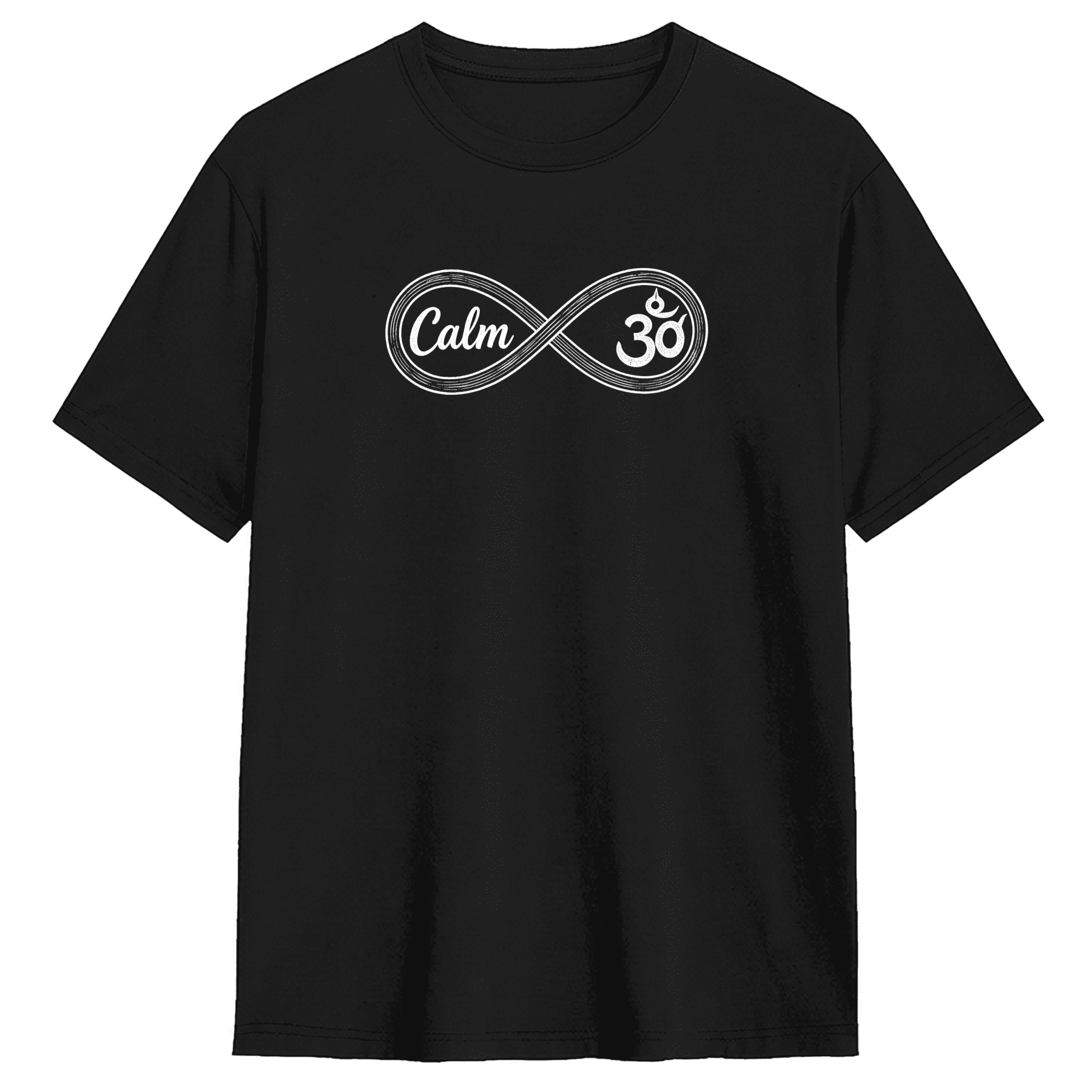 Calm 30 Infinity Symbol Vintage Graphic Tee for Men and Women, Funny ...