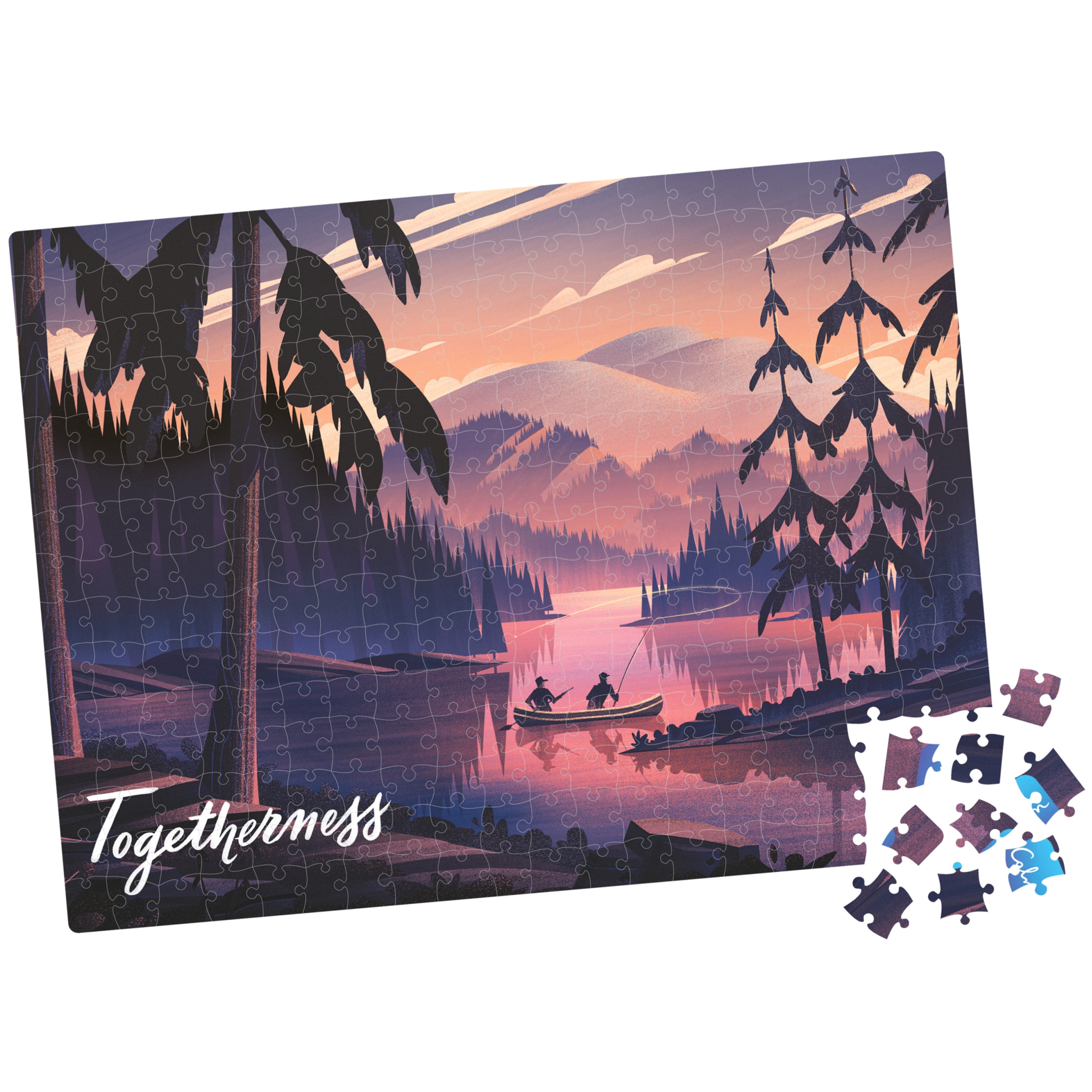 Calm App, 300-Piece Togetherness Jigsaw Puzzle, for Ages 8 and up ...