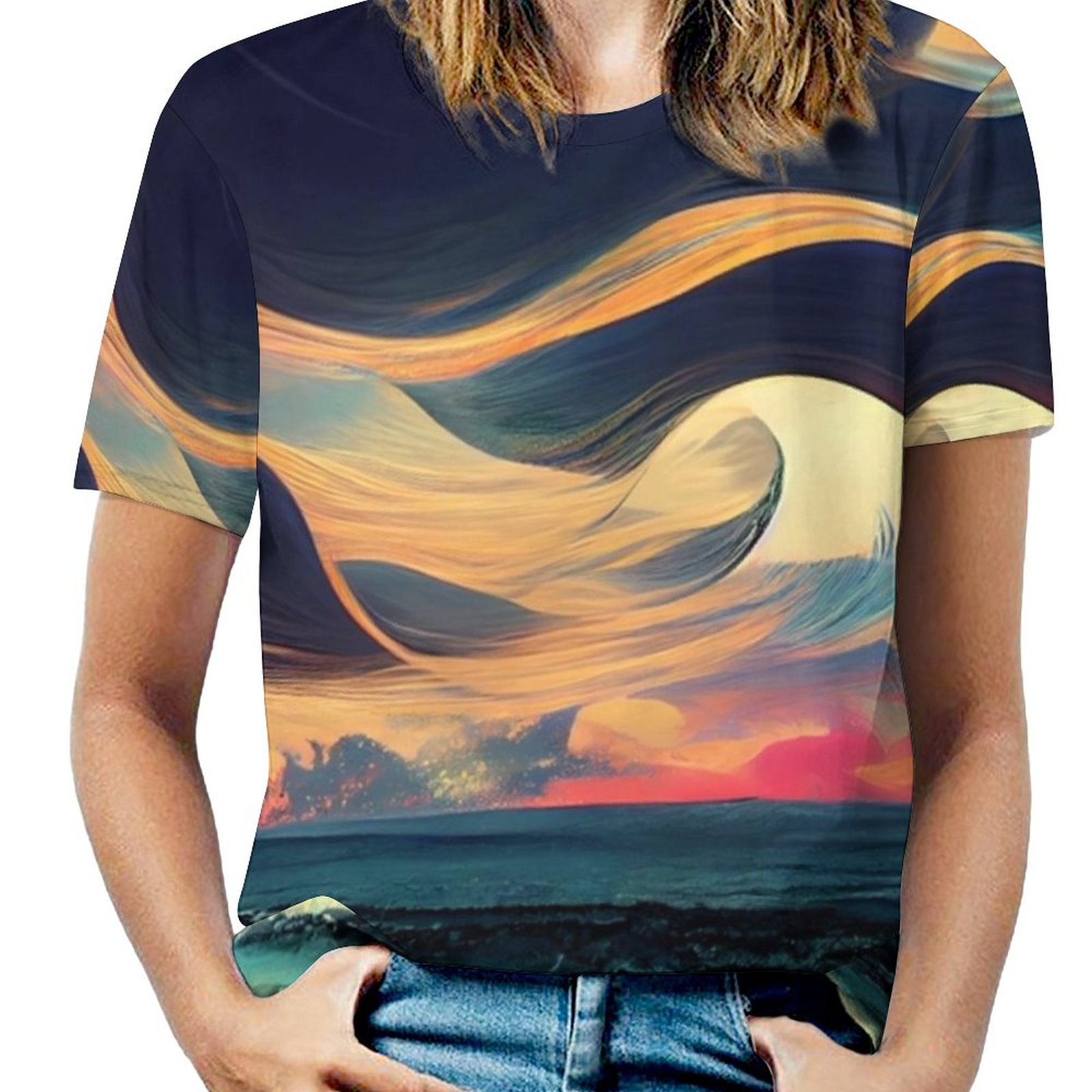 Calm Before The Ruffle Short Sleeve T-Shirt Women'S T-Shirts Tee ...