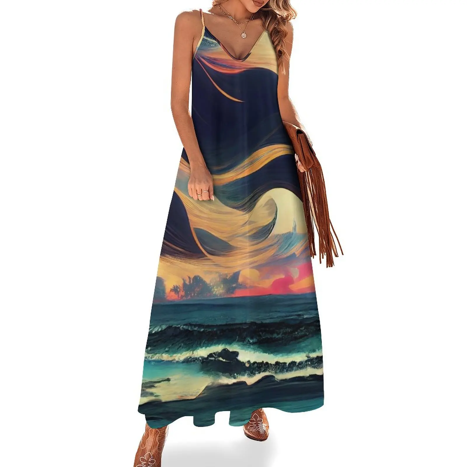 Calm Before the Storm Sleeveless Dress Dance dresses elegant party ...