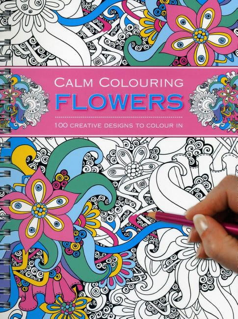 Calm Colouring: Flowers Southwater (Paperback) - Walmart.com