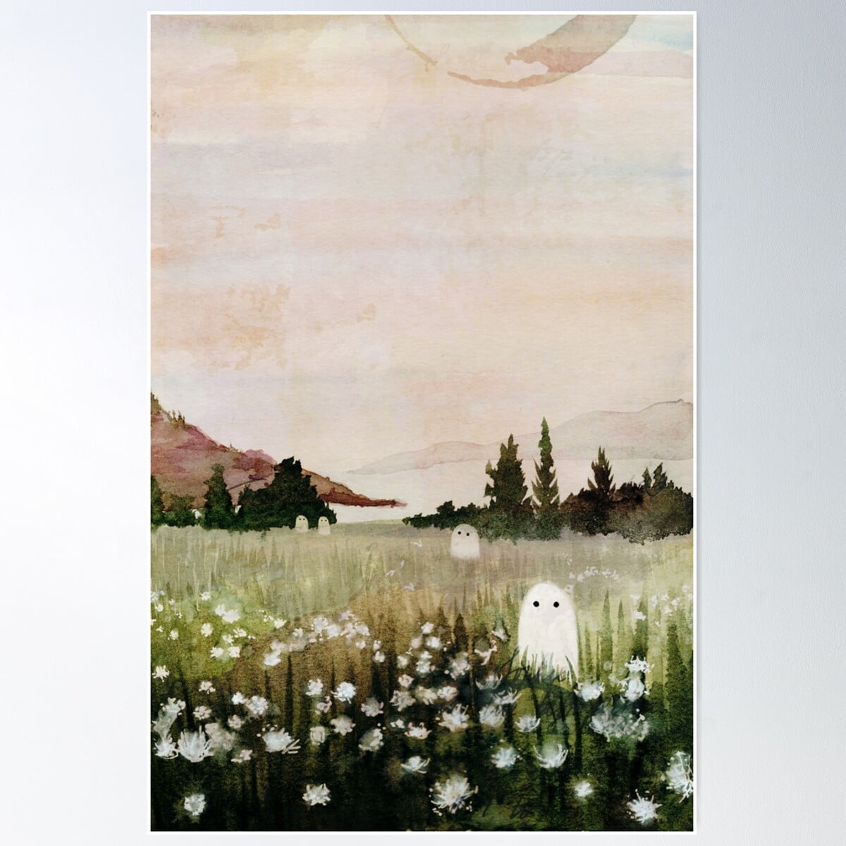 Calm Evening Poster, 8x12 UNFRAMED - Walmart.com