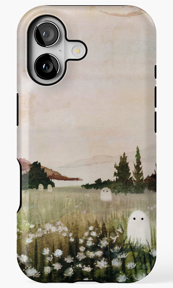 Calm Evening Sunset Landscape Art Case Phone Case for iPhone 17 16 15 ...