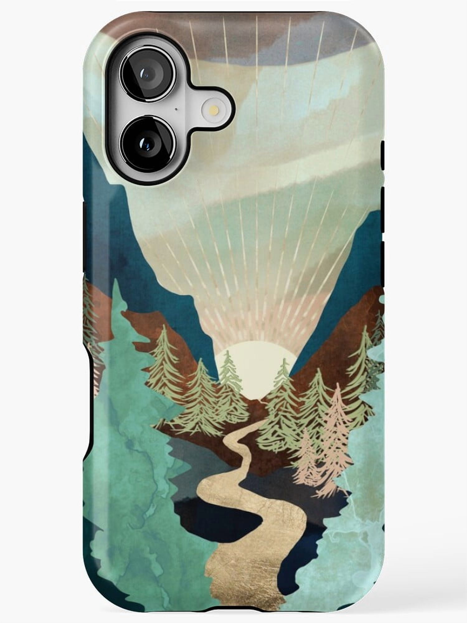 Calm Palette Abstract Design Phone Case for iPhone 11 12 13 14 15 16 17 ...