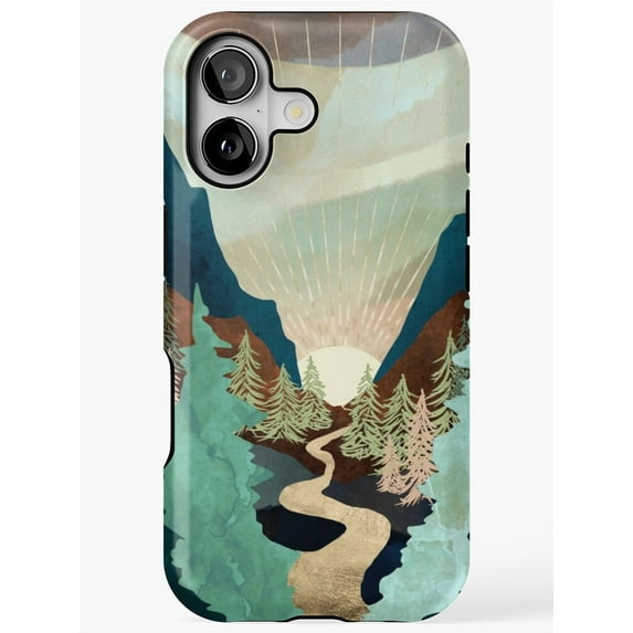 Calm Palette Abstract Design Phone Case for iPhone 11 12 13 14 15 16 17 ...