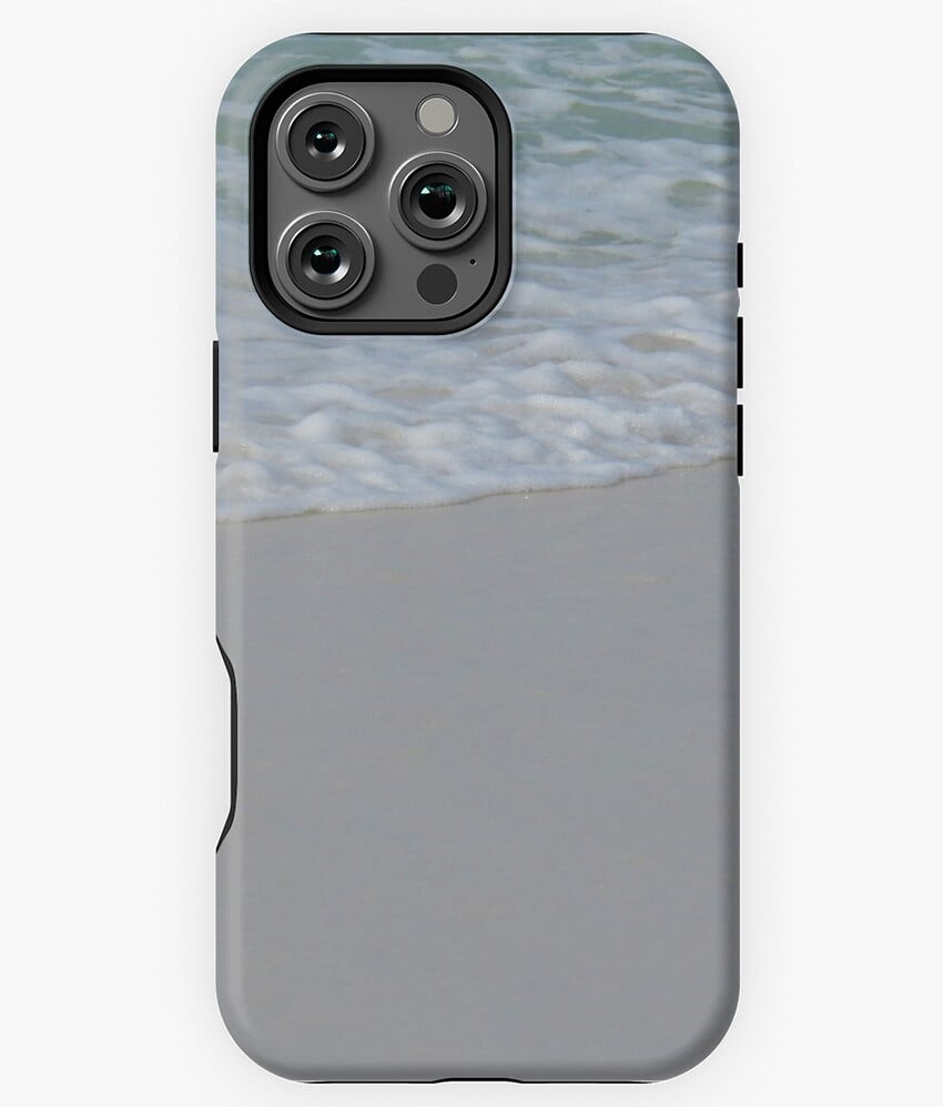 Calm Shoreline Beach Scene N4903 Phone Case for iPhone 17 16 15 14 13 ...