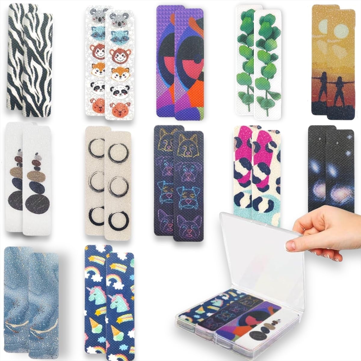 Calm Strips Anxiety Sensory Stickers - 3 Textures, Classroom Pack, Kids ...