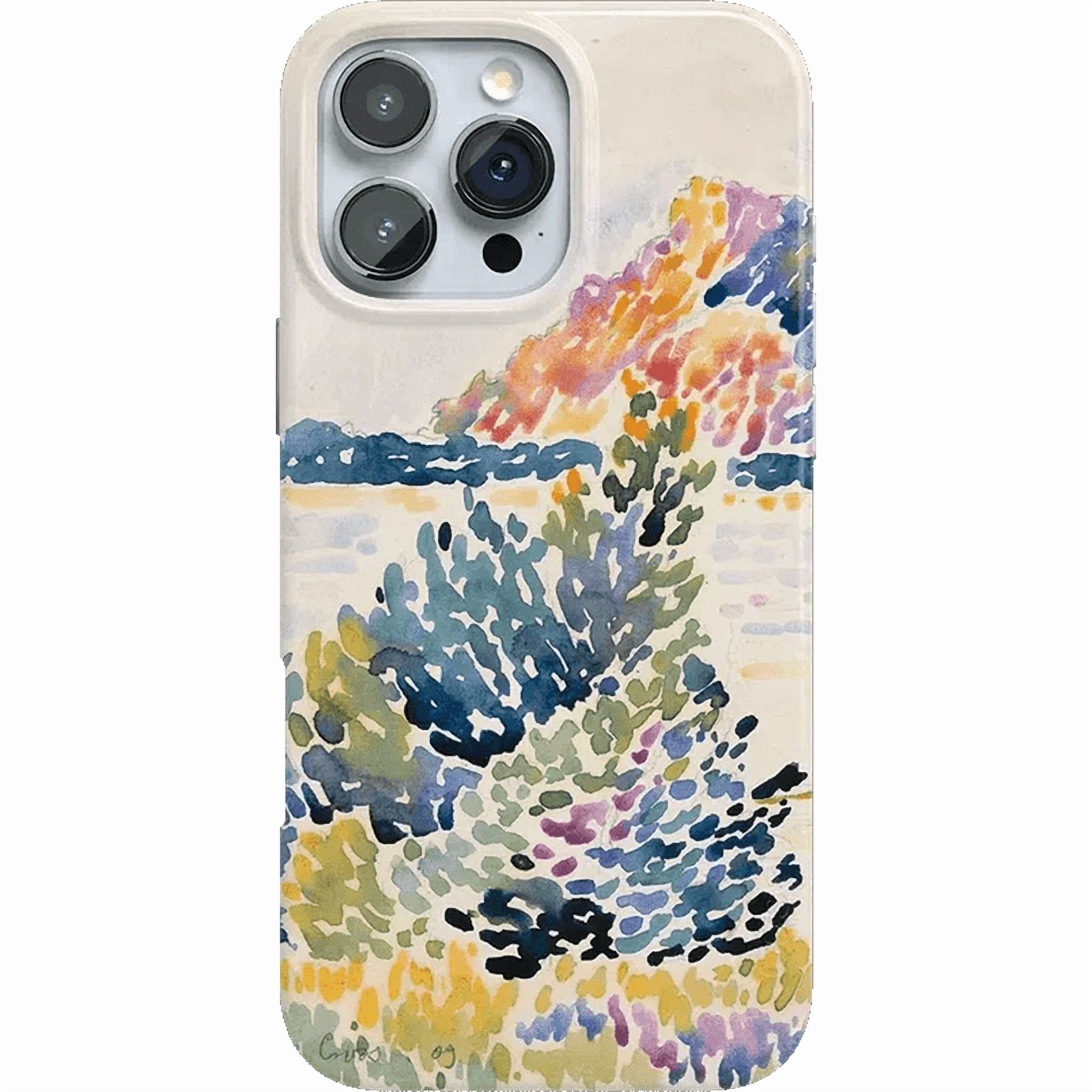 Calm Waters Blue Ocean Lake Peaceful Nature Landscape Art A501 ...
