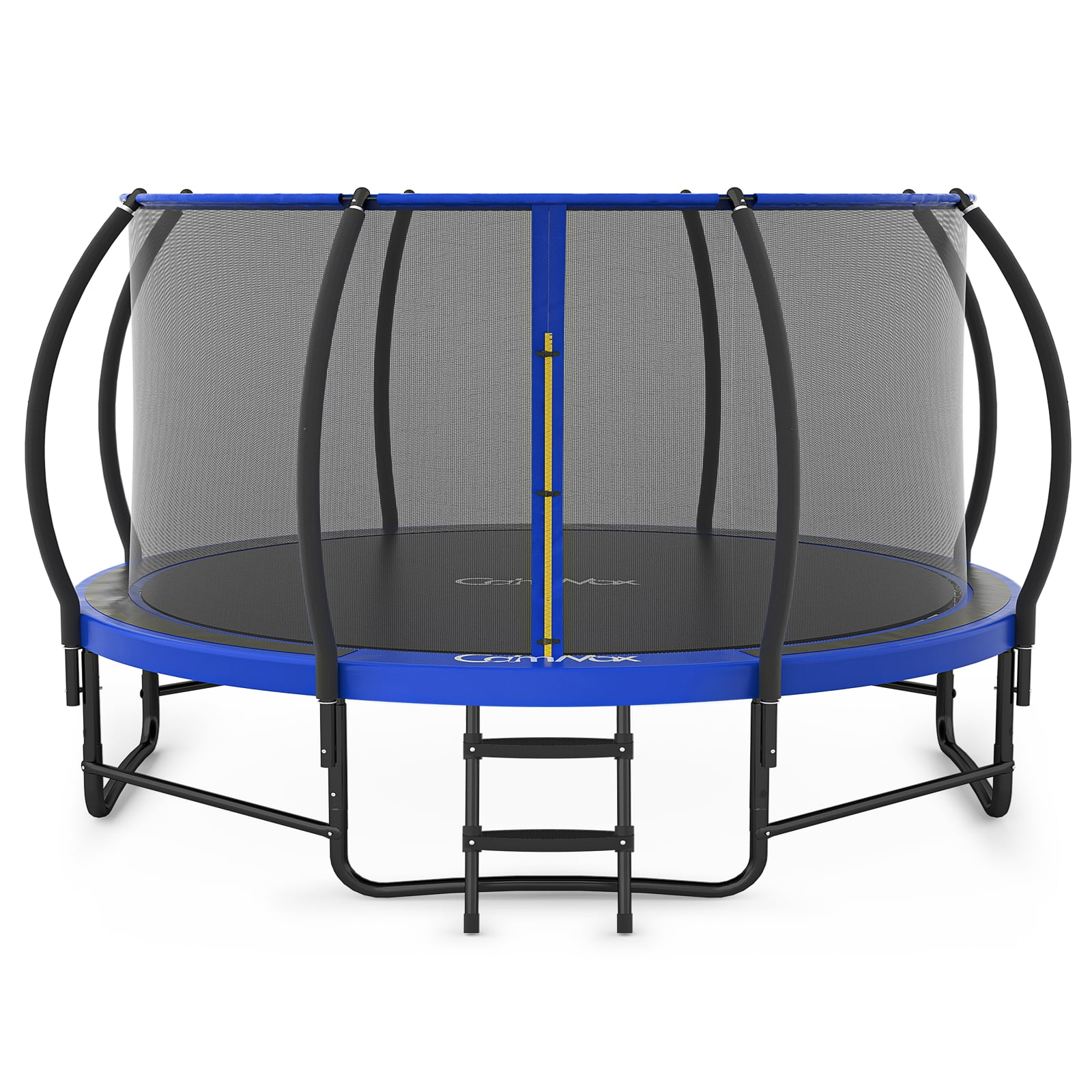 CalmMax 12FT Trampoline with Safety Enclosure & Weather Cover – ASTM ...