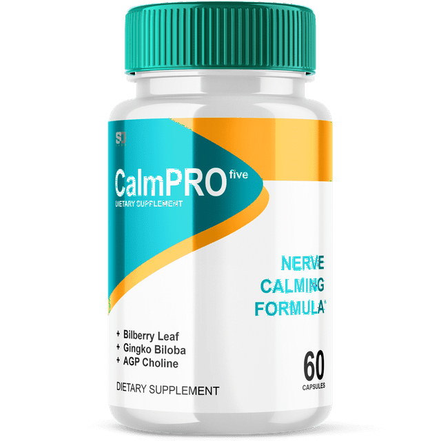 CalmPro 5 Nerve Support Advanced Maximum Strength Calm Pro Five ...