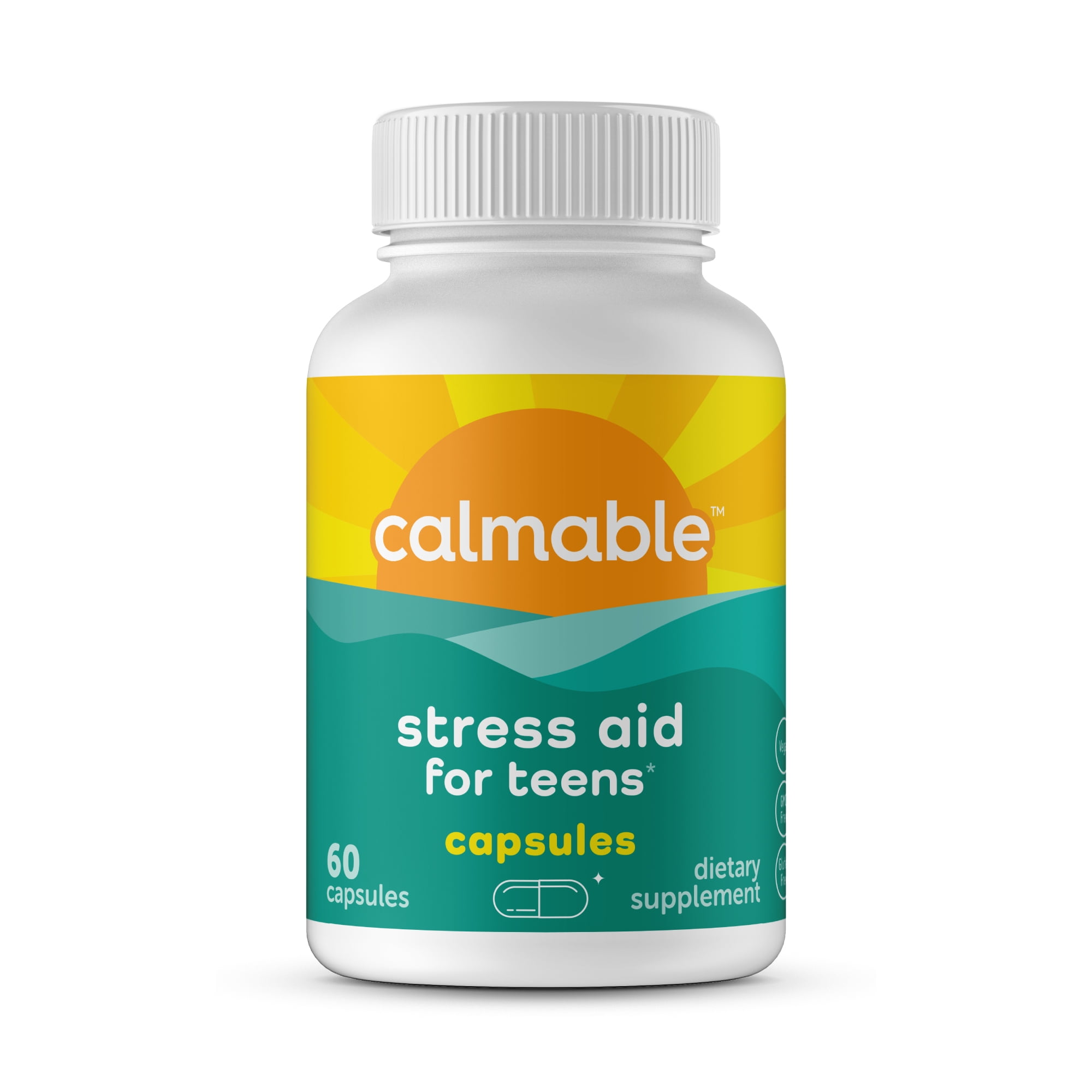 Calmable Stress Relief Aid, Teens, Stress Support, Calm, Dietary ...