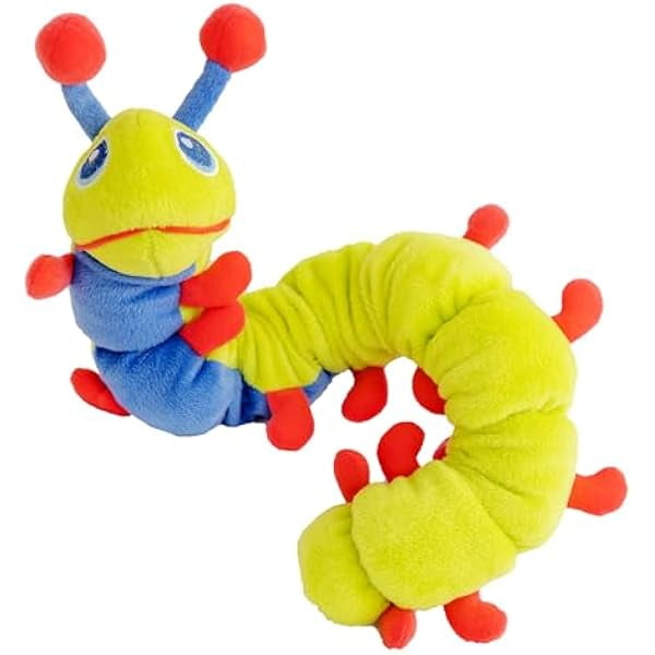 Calmee The Caterpillar Weighted Sensory Plush Toy for Kids, Breathing ...