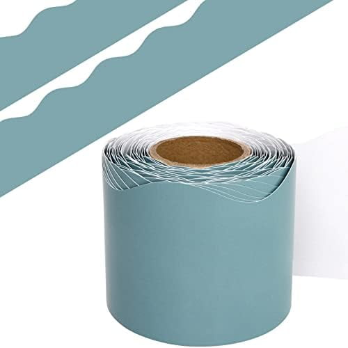 Calming Blue Bulletin Board Border Scalloped Border Trim for Classroom ...