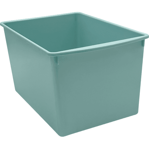Calming Blue Plastic Multi-Purpose Bin [TCR20958] - Walmart.com