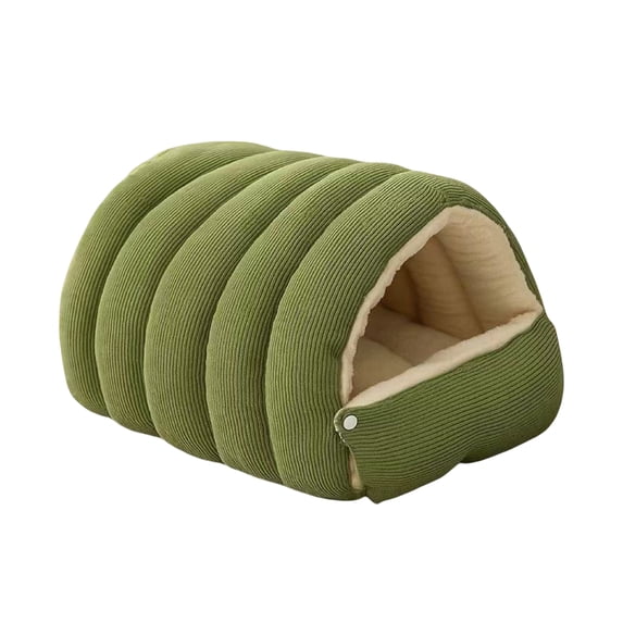 Calming Cat Beds, Fluffy Plush Round Cat Cave Washable, Cozy Warming ...