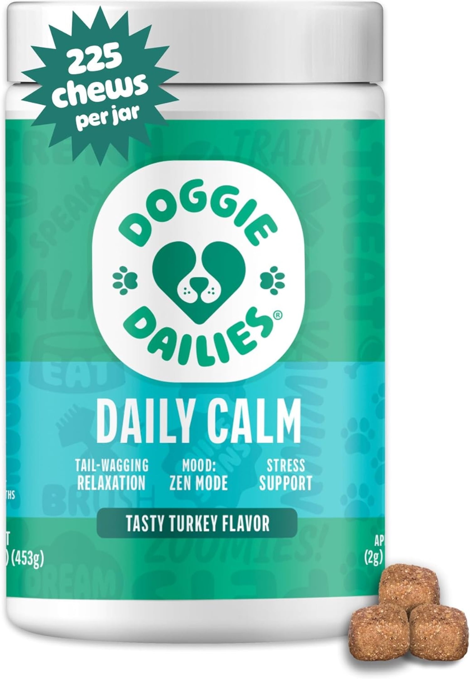 Calming Chews for Dogs - Melatonin for Dogs with Chamomile to Help ...