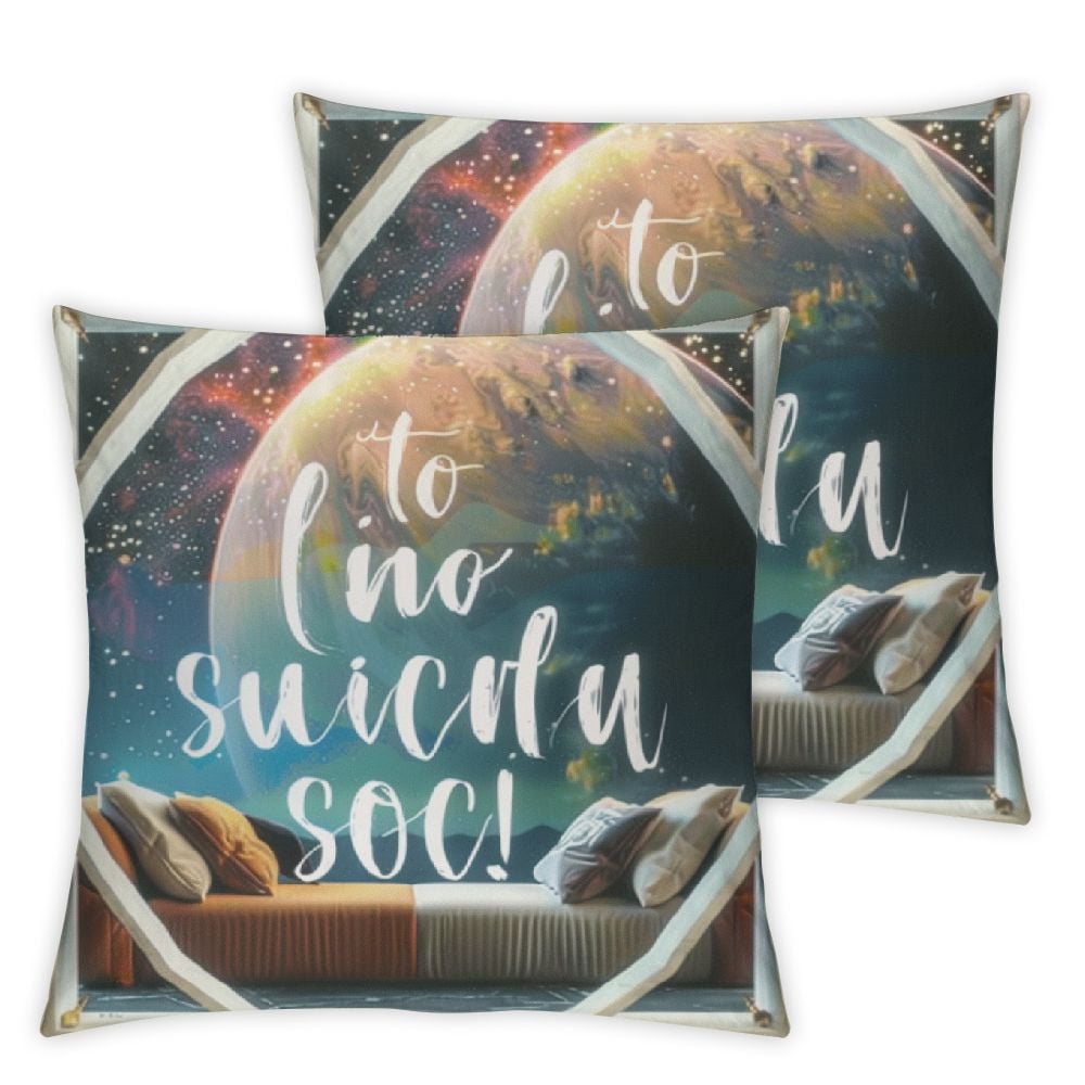 Calming Corner Decor Throw Pillow Covers, Affirmation Throw Pillow ...