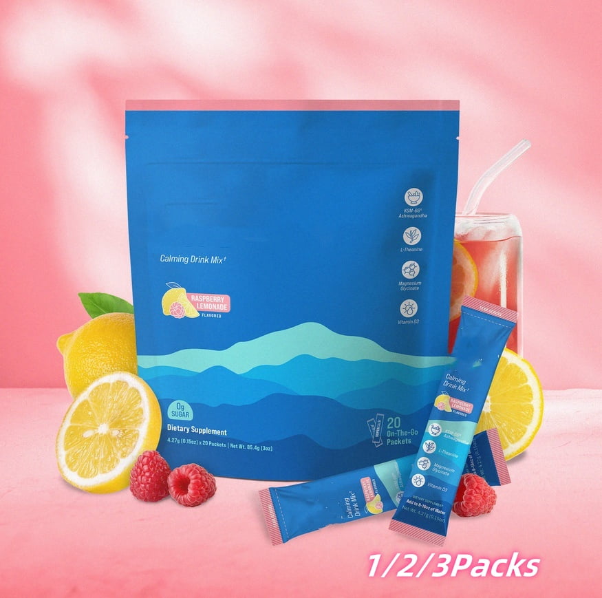 Calming Drink Mix,Carehealthy Cortisol Levels Sedative Magnesium Powder ...