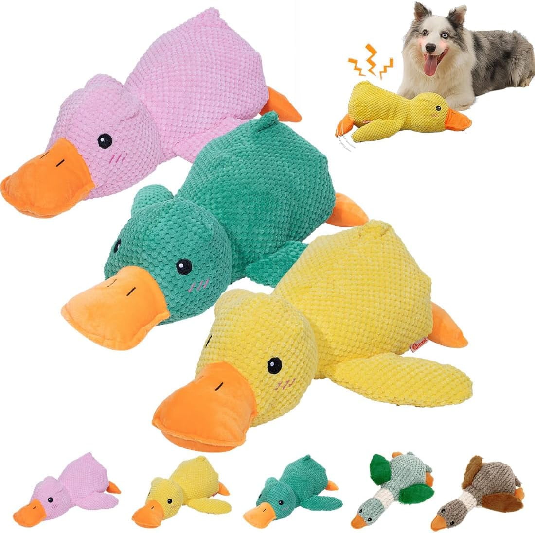 The Mellow Dog Calming Duck, The Mellow Dog Duck Toy, Zentric Quack ...