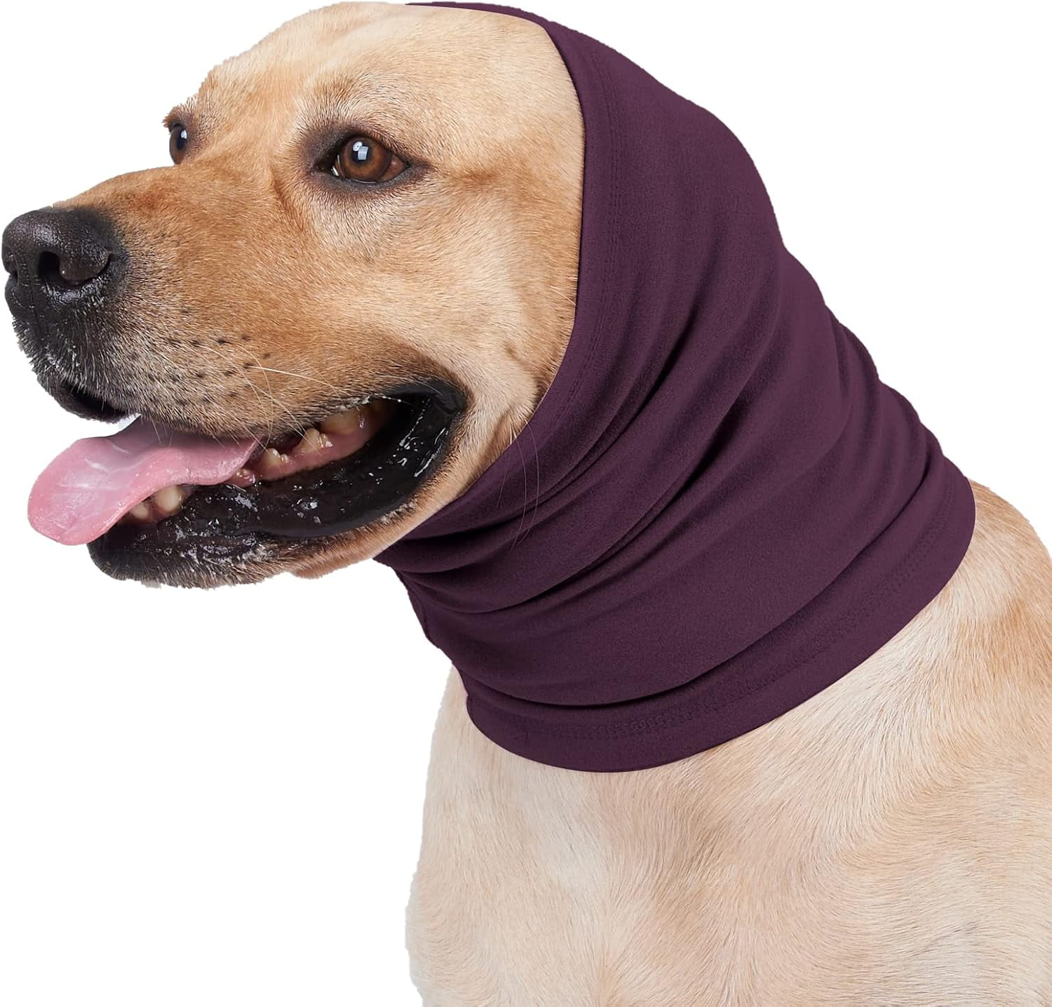 Calming Hoodie for Dogs - Stretchy Dog Ear Cover, No Shake Anxiety Head ...