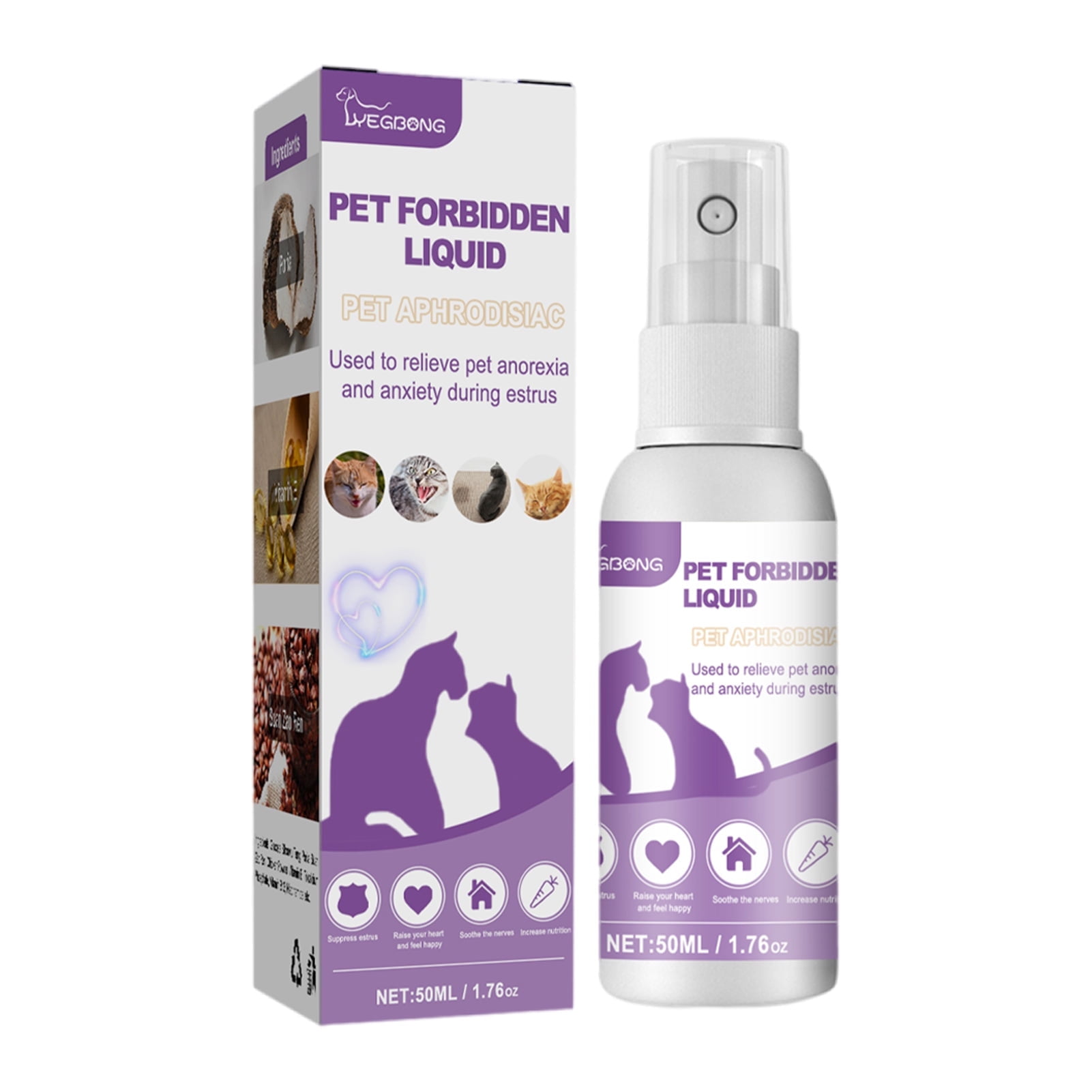 Calming Liquid for Dogs, Emotional Control Training Spray, Pet Behavior ...