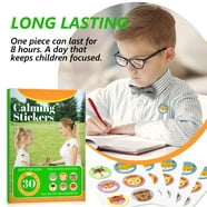 60 Pcs Calm Strips,Anxiety Sensory Stickers,Breath Strips,Anxiety ...