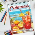 Calmness Spiral Bound Coloring Book, Soothing Art for Finding Inner ...