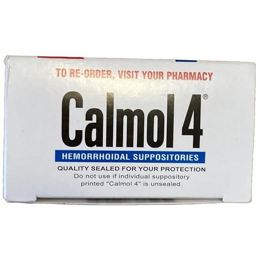 Calmol 4 Suppositories 24 (3 Pack) [Health and Beauty] - Walmart.com