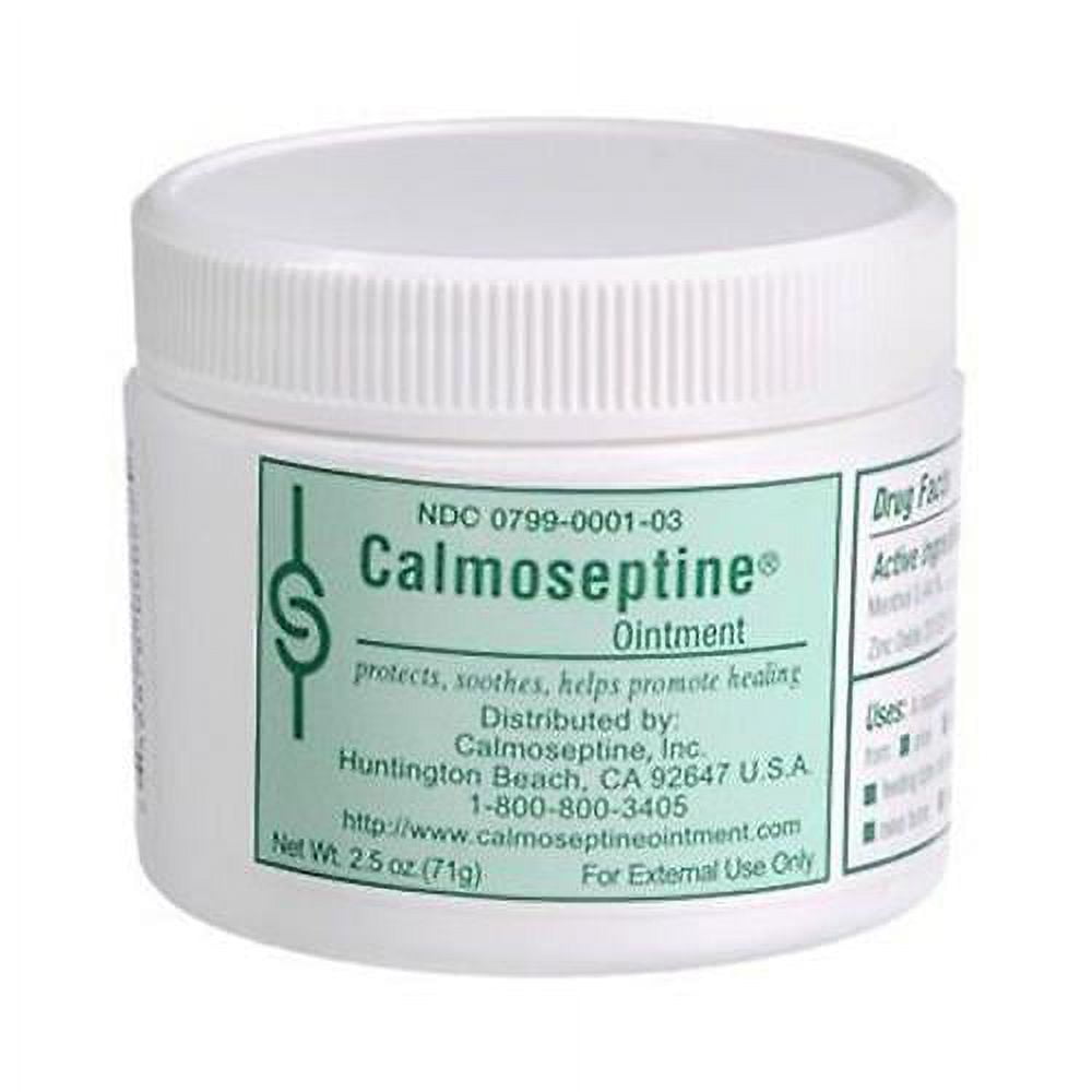 Calmoseptine Ointment - 2.5 Oz Jar Each - Walmart.com