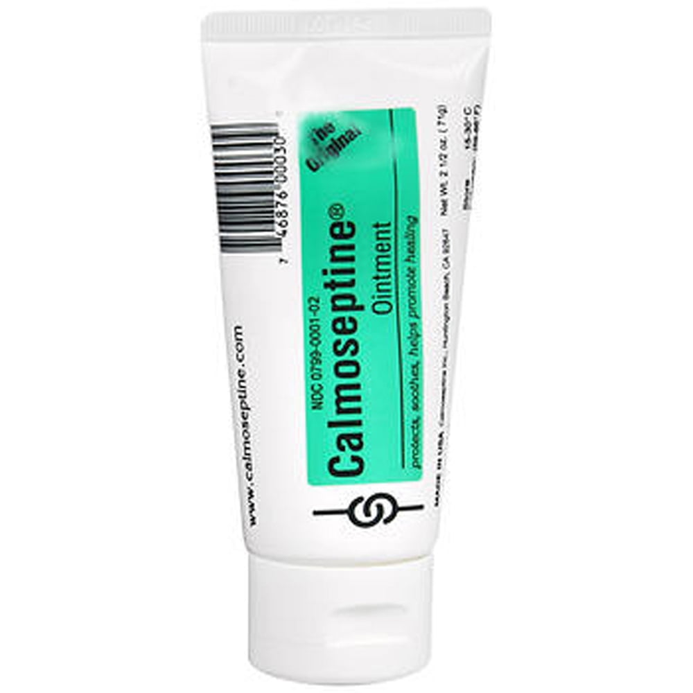 Calmoseptine Ointment, 2.5 Oz. HSA/FSA Eligible - Walmart.com