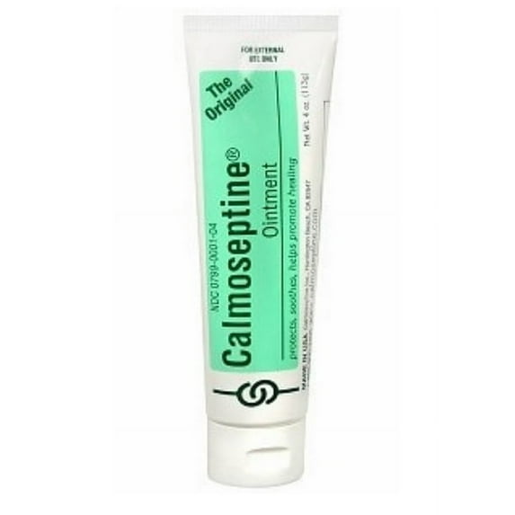 Calmoseptine Moisture Barrier Ointment 4 Oz: Anti-Itch, Infection ...