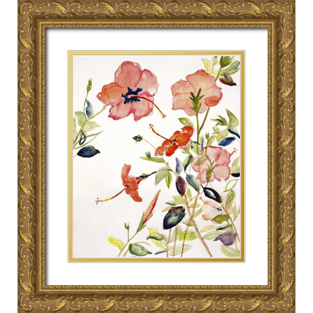 Calne, Sir Roy 15x17 Gold Ornate Wood Framed with Double Matting Museum ...
