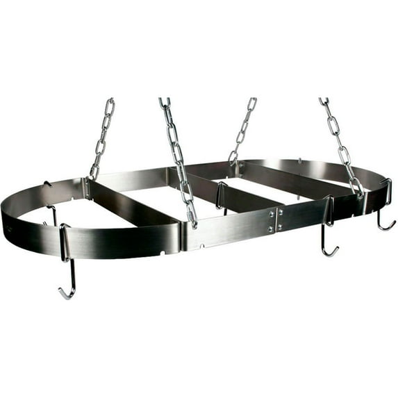 Calphalon 18" X 36" Hanging Pot Rack, Stainless Steel - Walmart.com